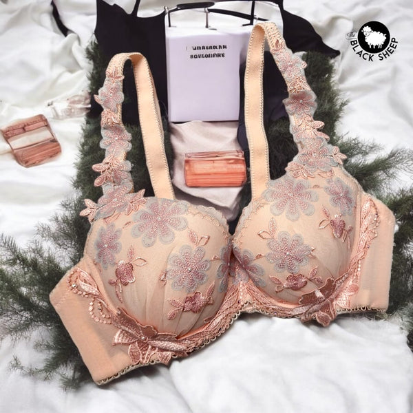 🌸 Blossom Bride Luxe Bra 🌸 – The Black Sheep